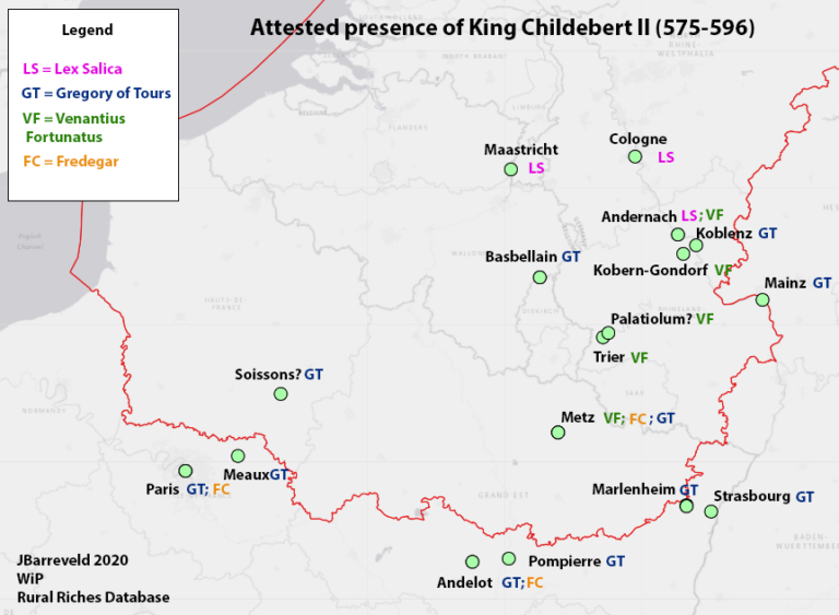 Mapping Merovingians I: texts in an archaeological database ...